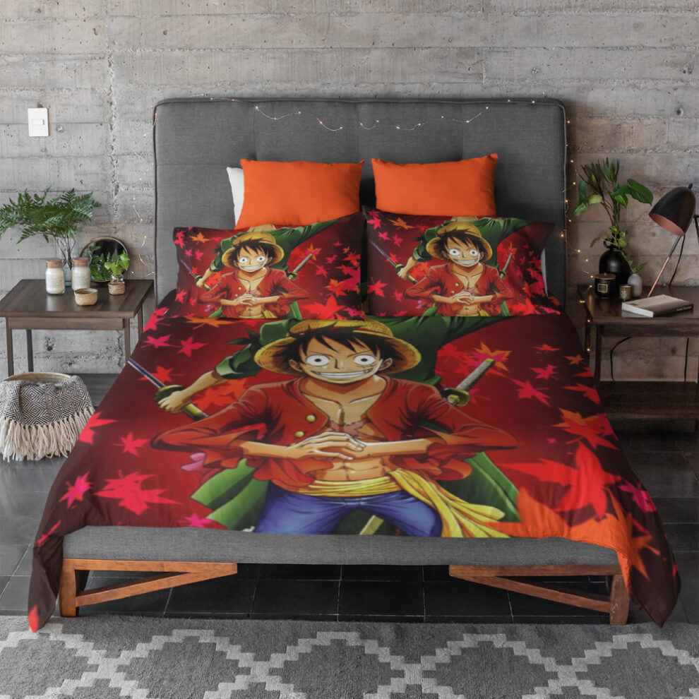 Parure de lit One Piece Luffy et Zoro - Ma Parure