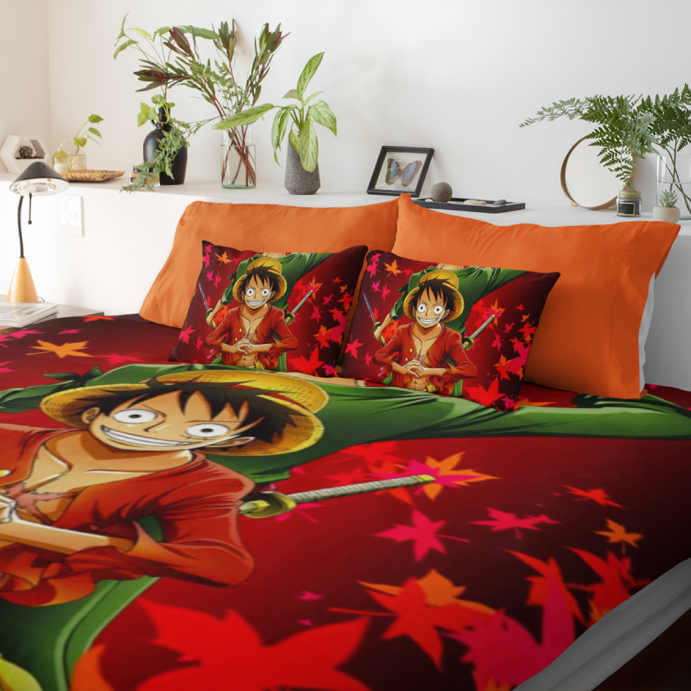 Parure de lit One Piece Luffy et Zoro - Ma Parure