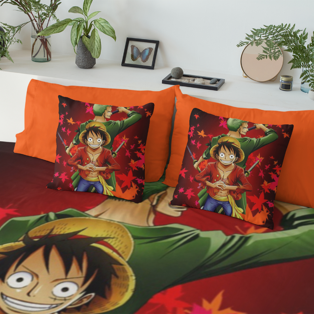 Parure de lit One Piece Luffy et Zoro - Ma Parure